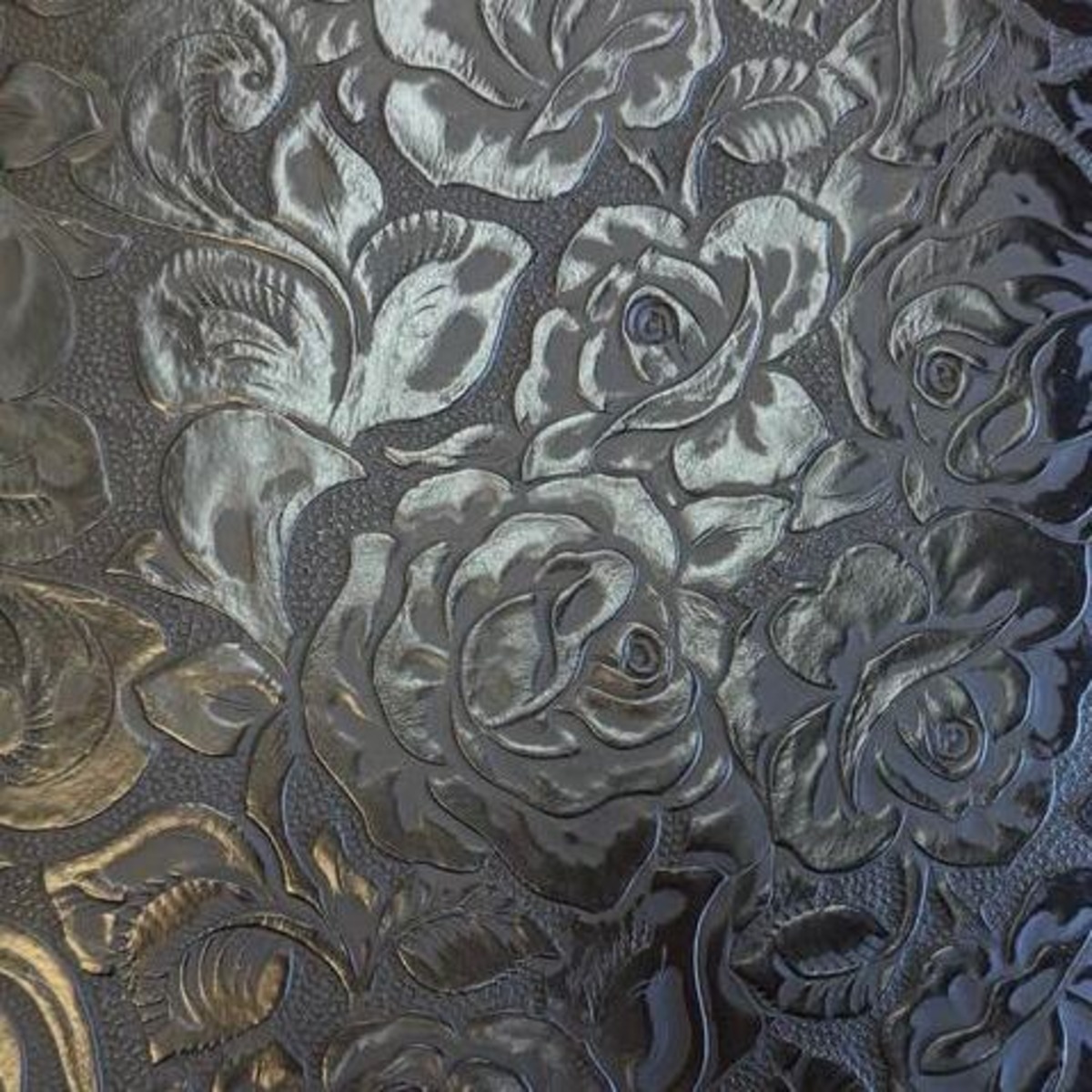 Epic Rose Floral Leather | Hide & Leather House